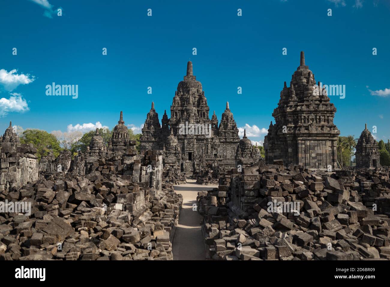 Complexe de candi sewu Banque de photographies et d’images à haute ...