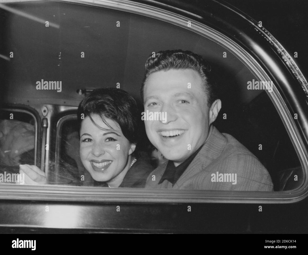 Steve et eydie Banque d'images noir et blanc - Alamy