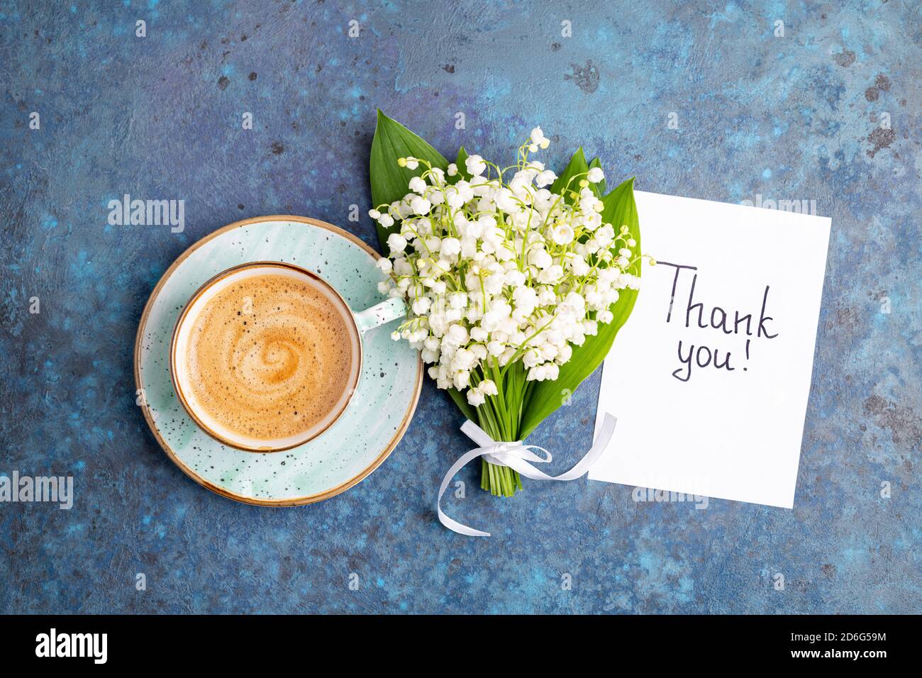 Merci notes sur les fleurs Banque de photographies et d’images à haute ...
