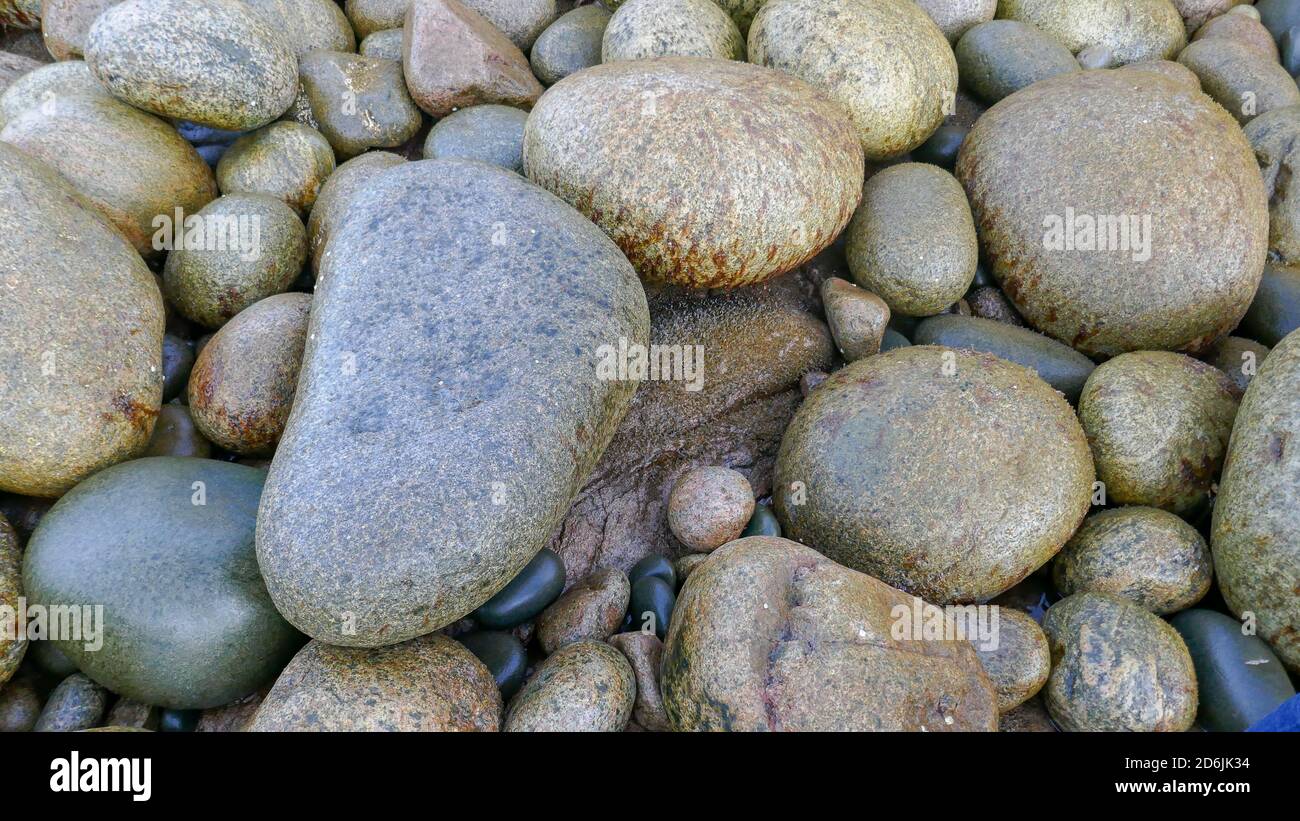 Mer de Barents et océan Arctique, le plus au nord de la Russie. Le ...