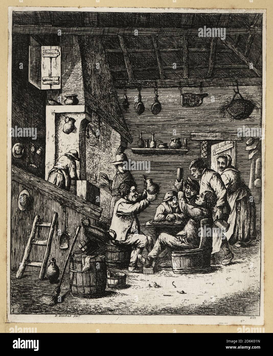 Tavern 17th century Banque de photographies et d’images à haute ...