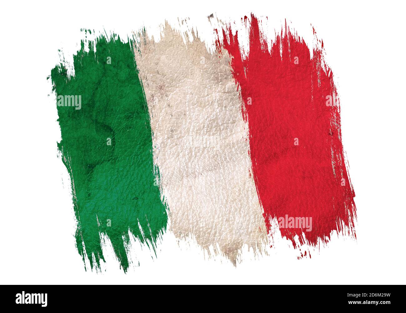 Drapeau d'époque de l'Italie. Illustration du drapeau italien Photo ...