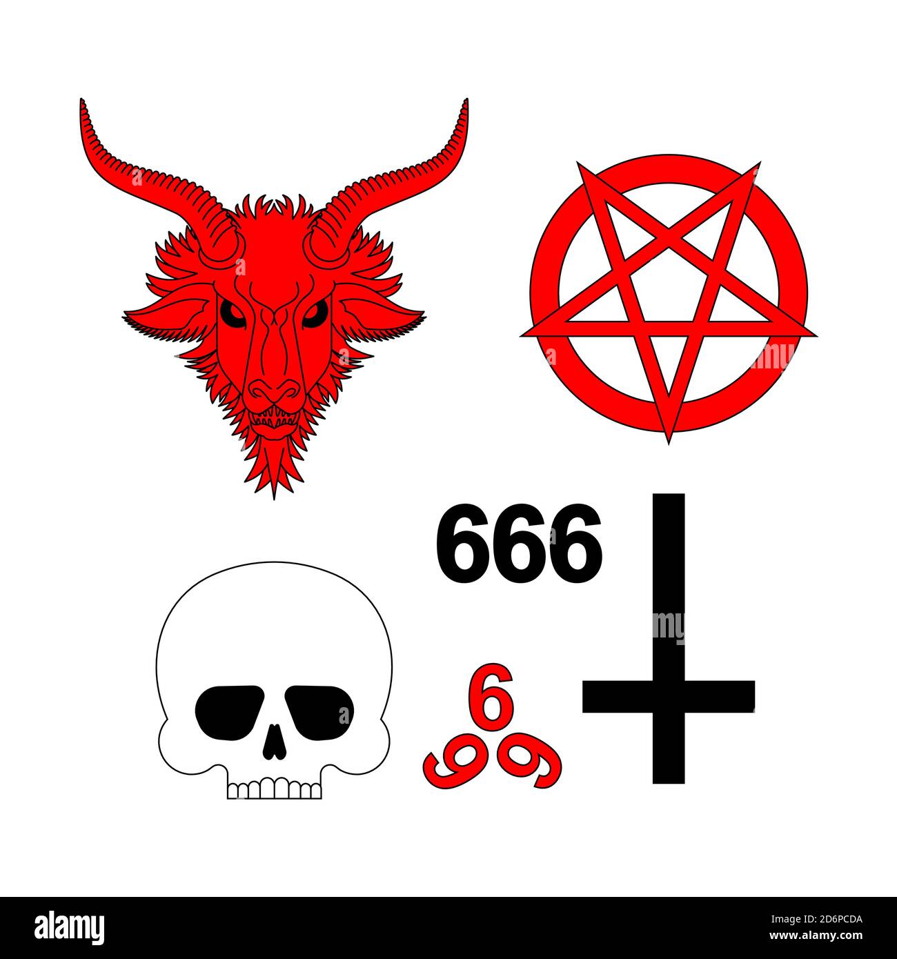 Symbole Du Diable PIÈCE DU DIABLE Pièce || Pendentif | Porte Clés