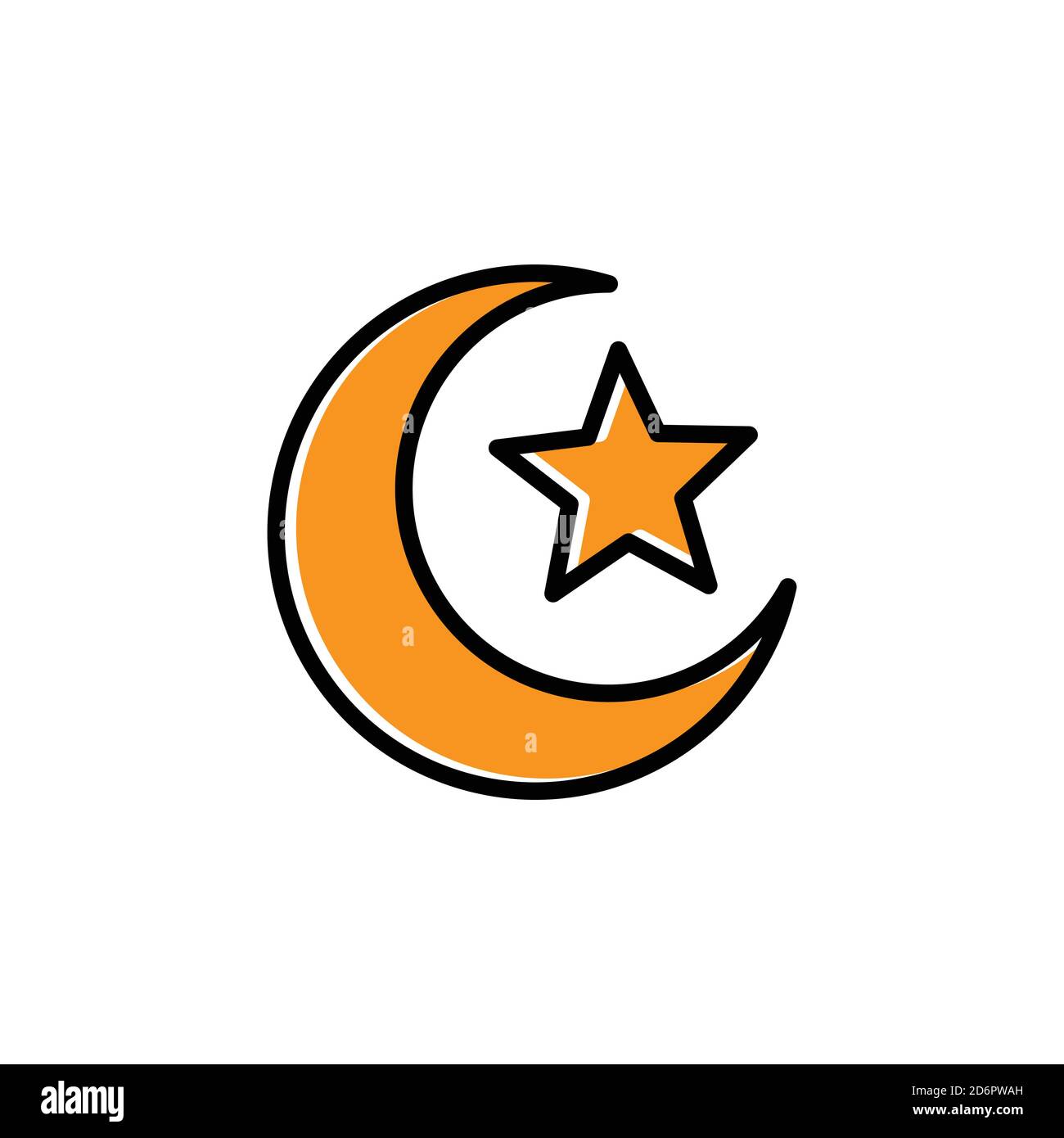 Pleine lune dessin Banque d'images vectorielles - Page 2 - Alamy