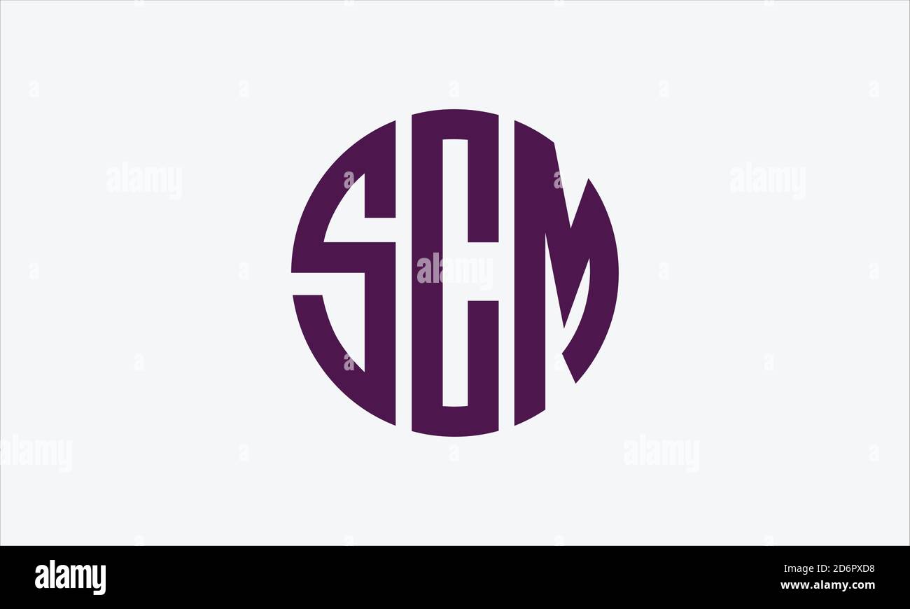 Logo scm Banque d'images vectorielles - Alamy