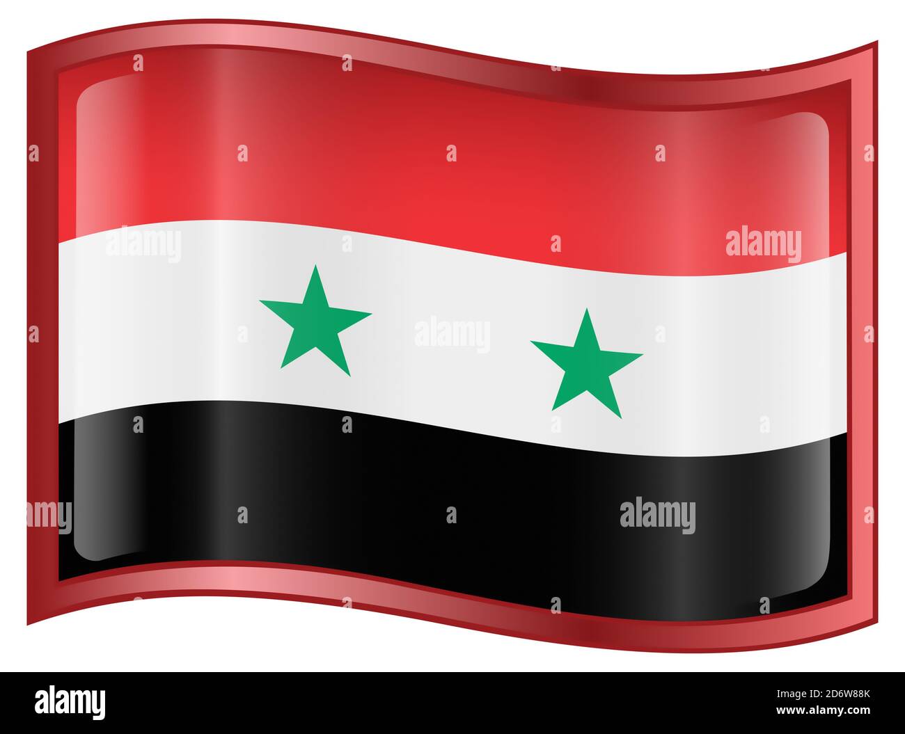 Drapeau syria Banque de photographies et d’images à haute résolution ...