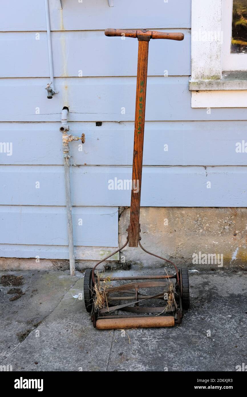 Tondeuse à gazon américaine co Banque de photographies et d’images à ...