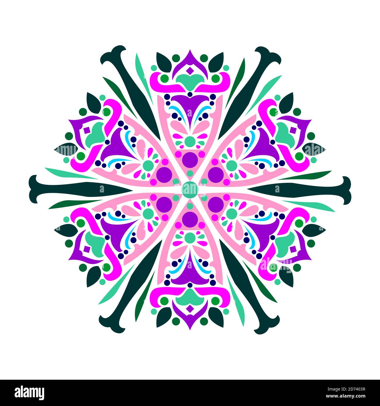 C'est une œuvre de l'art mandala fait dans le plus de détail possible ...