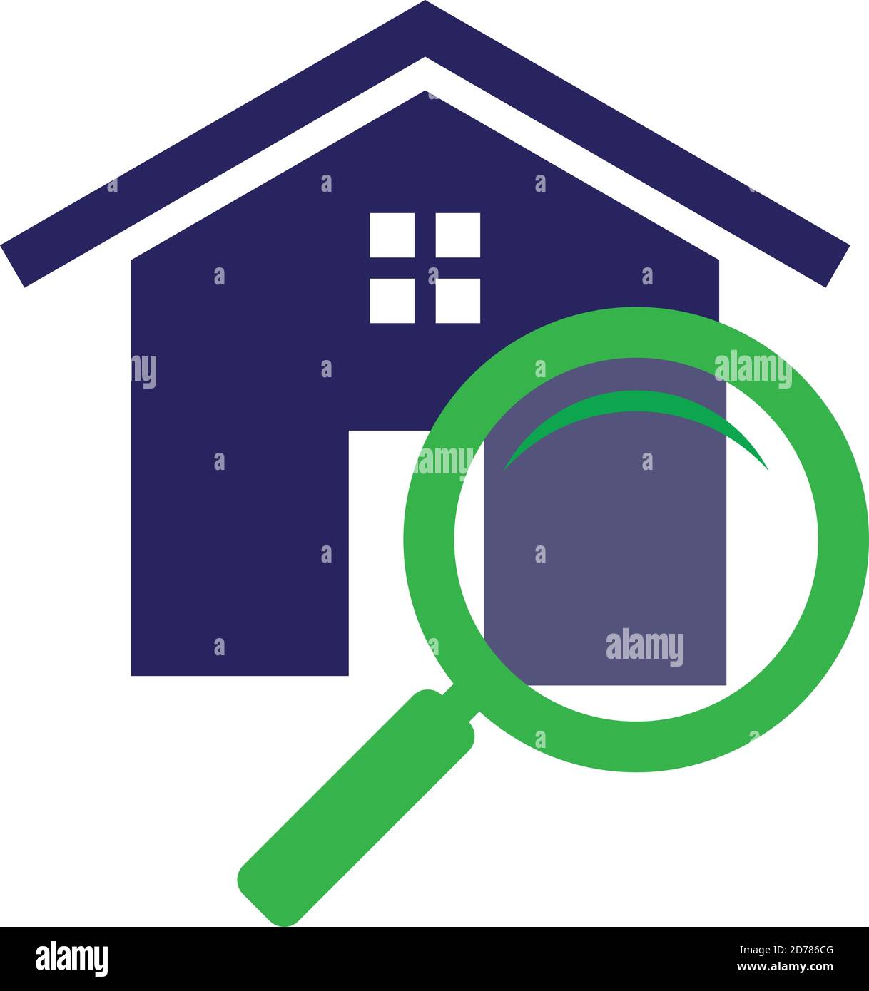 Logement simple Banque d'images vectorielles - Alamy