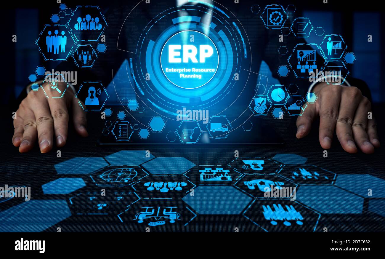 Système logiciel ERP de gestion des ressources d'entreprise pour plan ...