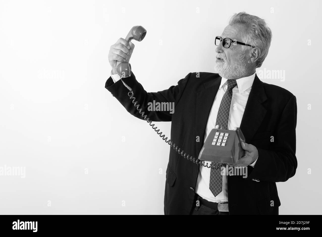 Telefon auf weißem hintergrund Banque de photographies et d’images à ...