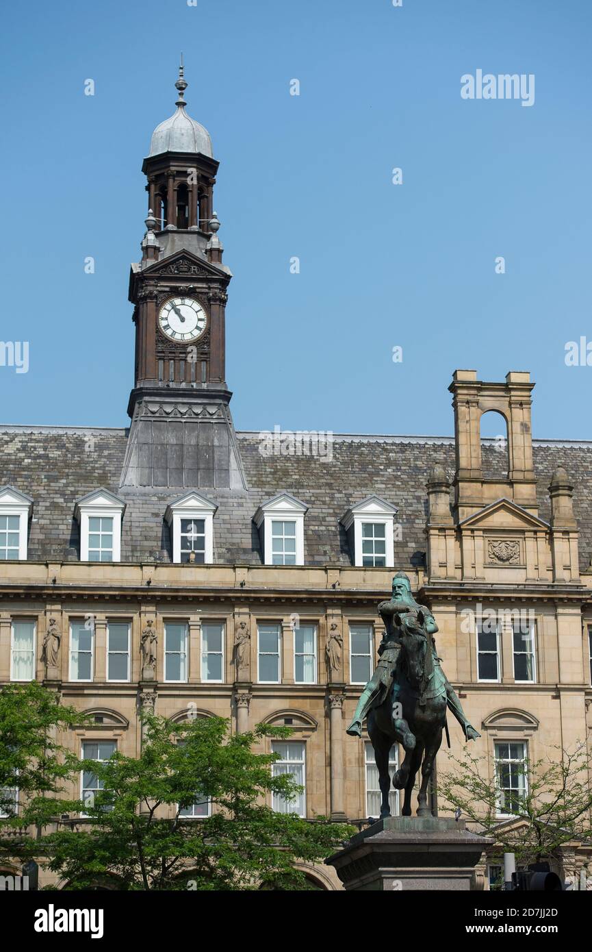 Statues dans le centre ville de leeds Banque de photographies et d ...