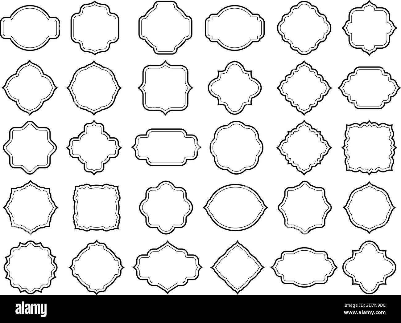 Trait de forme Banque d'images vectorielles - Alamy