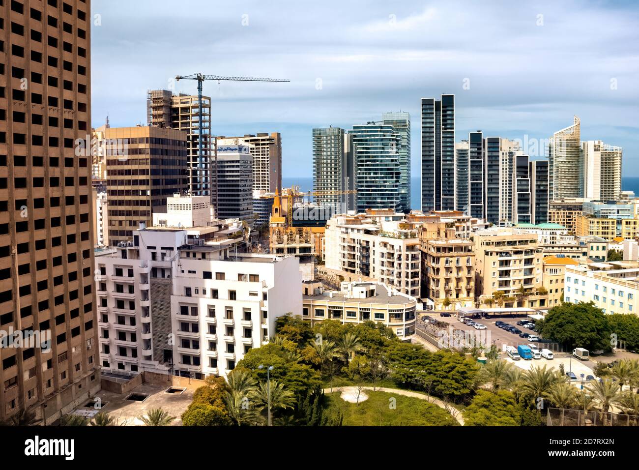 Place des martyrs au centre ville de beyrouth Banque de photographies ...