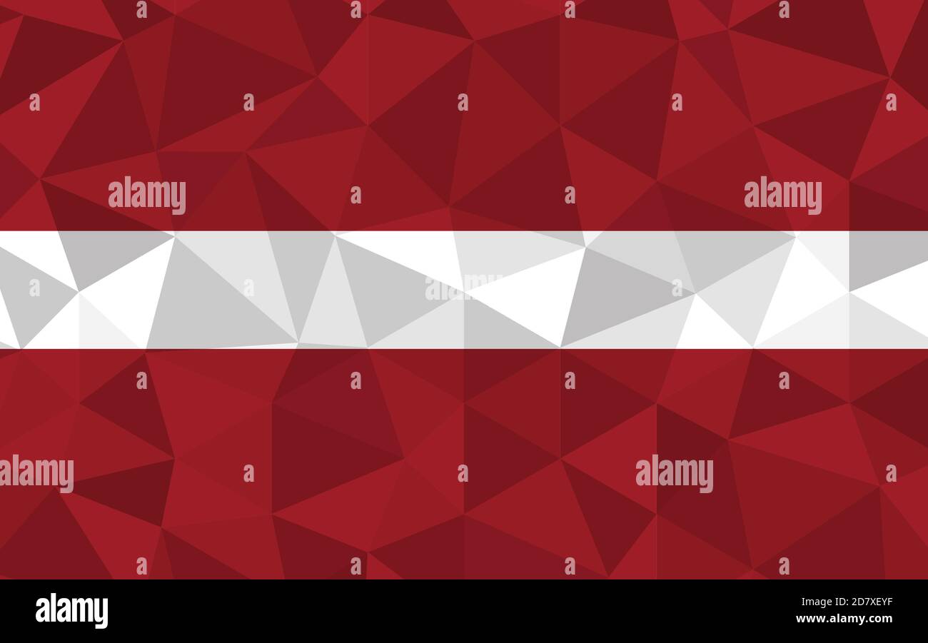 Drapeau letton Banque d'images vectorielles - Alamy