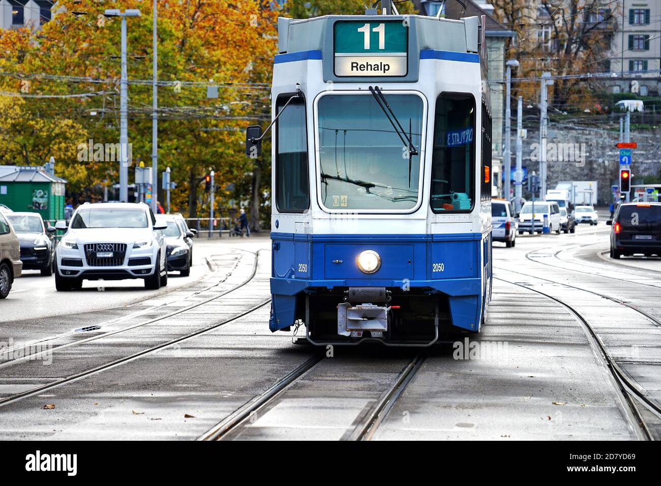 Strassenbahn der Stadt Zürich - tram Züri - tramway de Zuerich - lignes ...