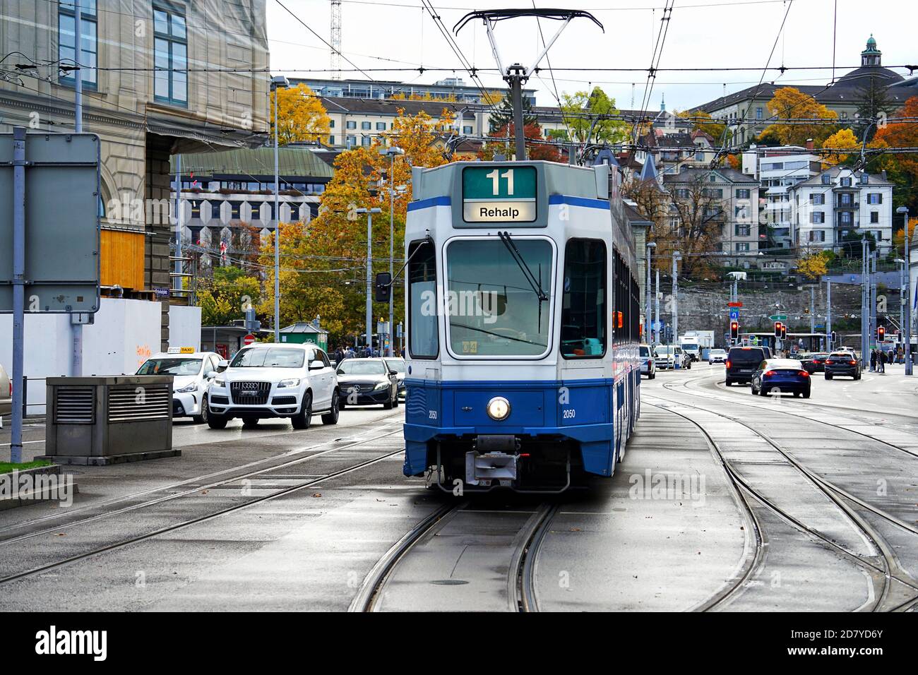 Strassenbahn der Stadt Zürich - tram Züri - tramway de Zuerich - lignes ...