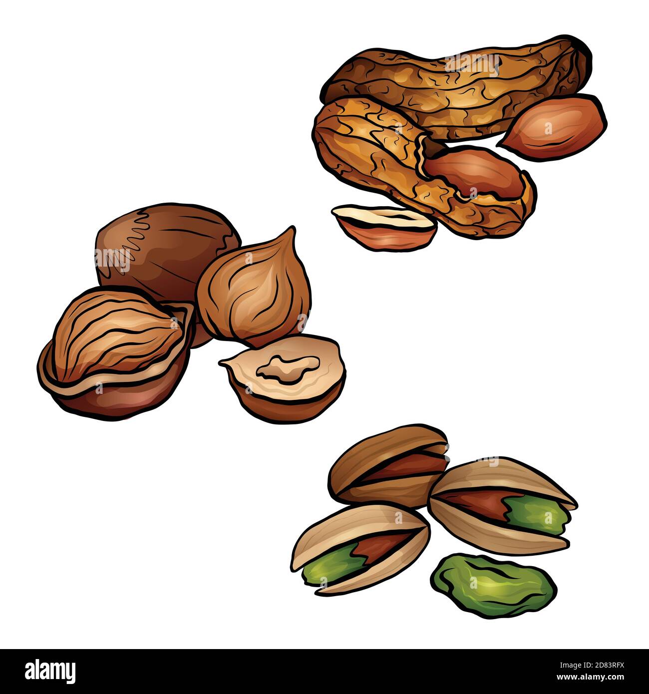 Peanuts cartoon Banque d'images vectorielles - Alamy