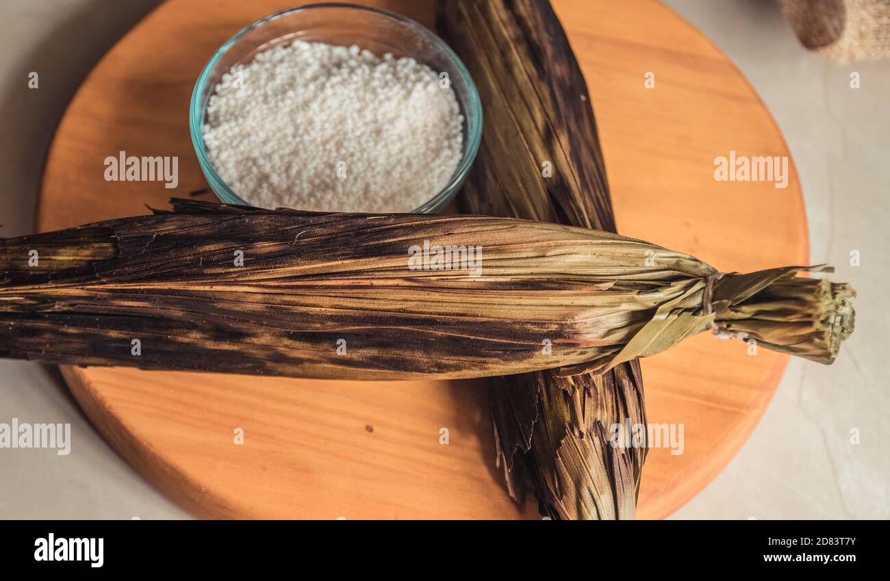 Dessert traditionnel brésilien. Bolo de tapioca (mane doido, pe de ...