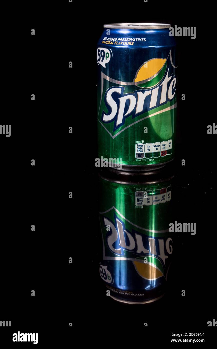 Une canette de sprite Banque de photographies et d’images à haute ...