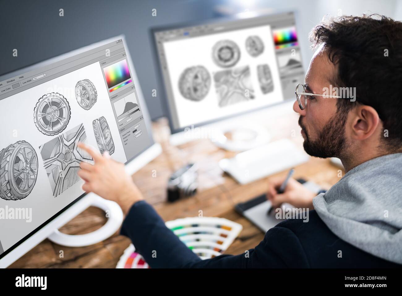 Dessin graphique tablette Banque de photographies et d’images à haute ...