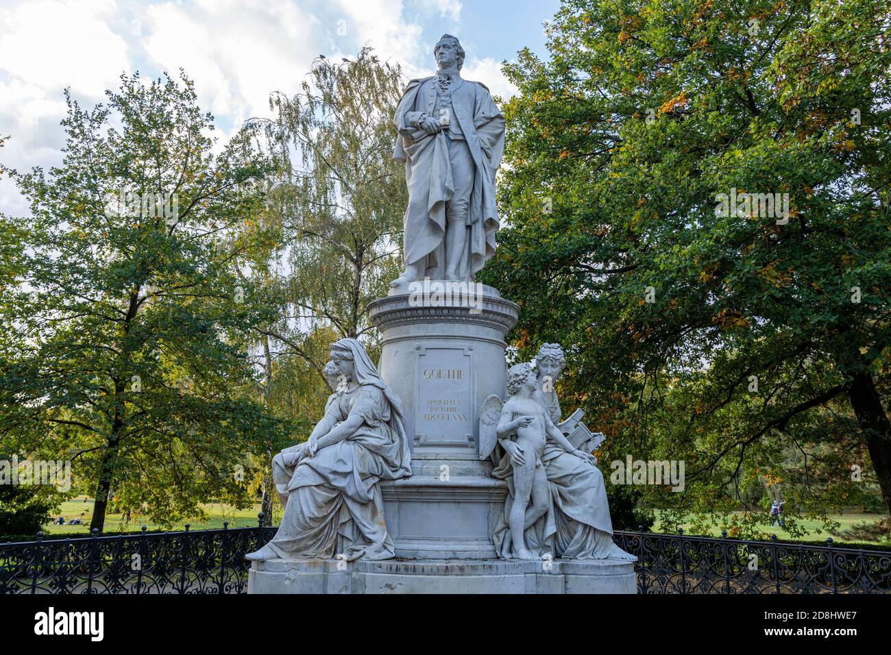 Goethe denkmal berlin Banque de photographies et d’images à haute ...
