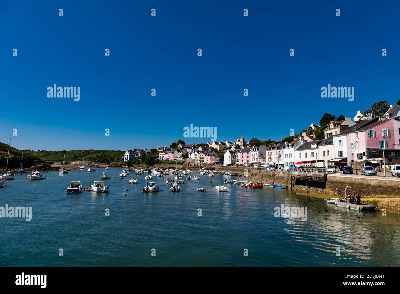 Sauzon, Belle-Ile-en-Mer, Bretagne, France Photo Stock - Alamy