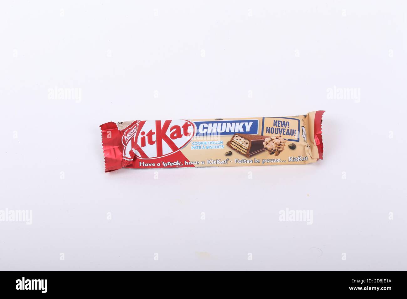 Kit kat chocolate milk wafer Banque de photographies et d’images à ...