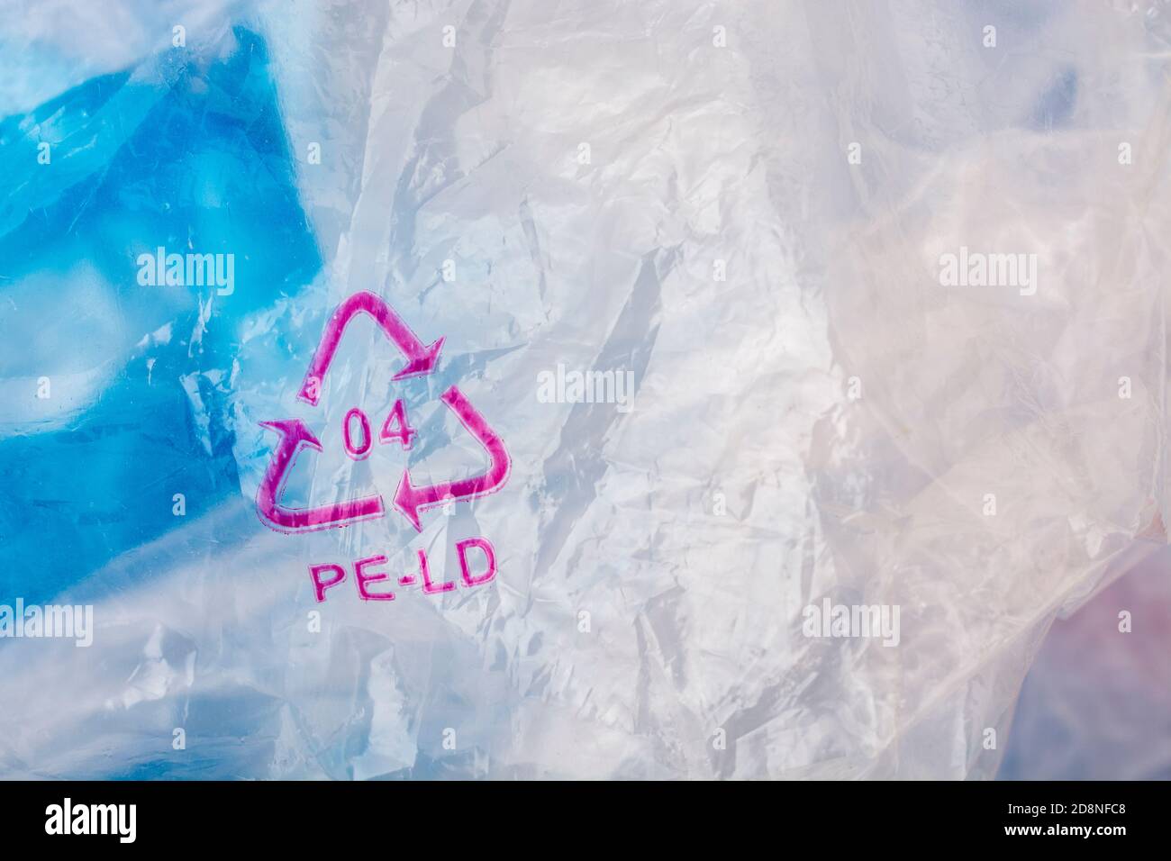 Symbole de recyclage du ldpe Banque de photographies et d’images à ...