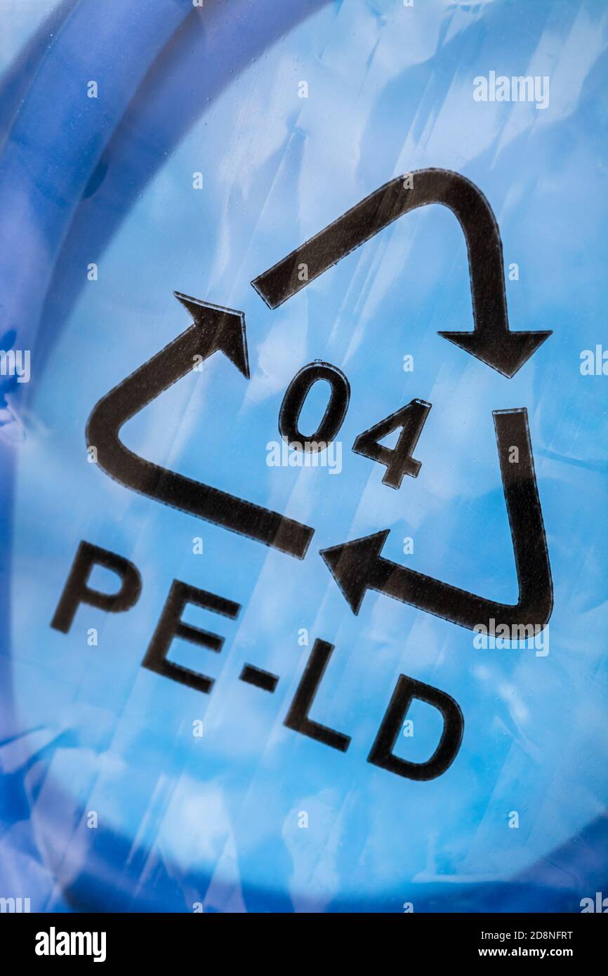 Symbole De Recyclage Du Ldpe Banque De Photographies Et Dimages à