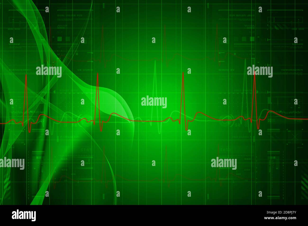 Moniteur cardiaque deces Banque de photographies et d’images à haute ...
