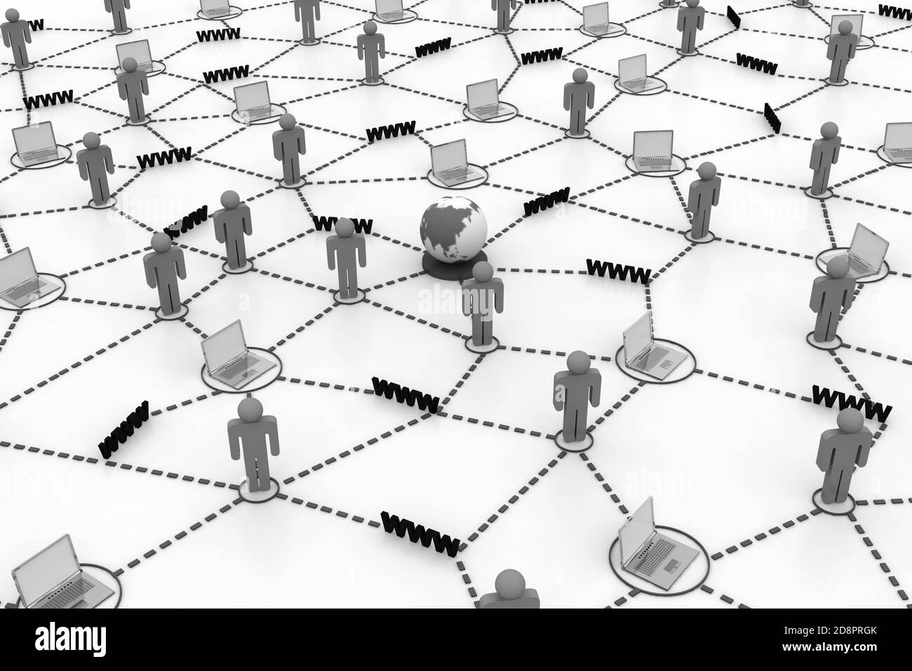 How to connect your ideas Banque d'images noir et blanc - Alamy