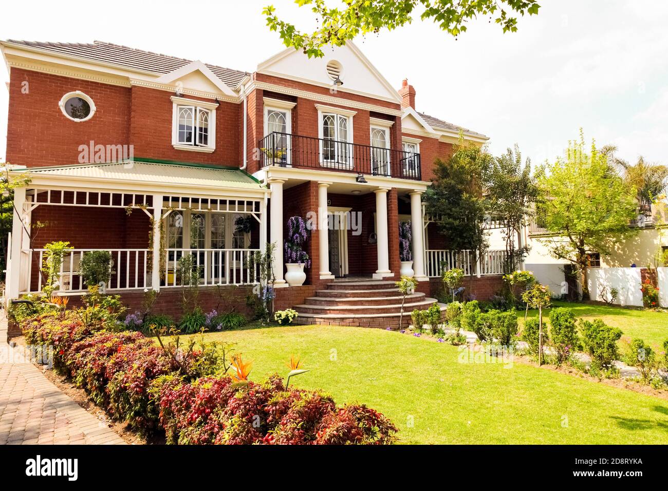Johannesburg, Afrique du Sud - 10 septembre 2010 : quartier suburbain ...