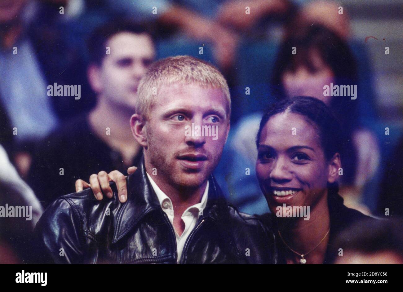 Boris becker and his wife barbara Banque de photographies et d’images à ...