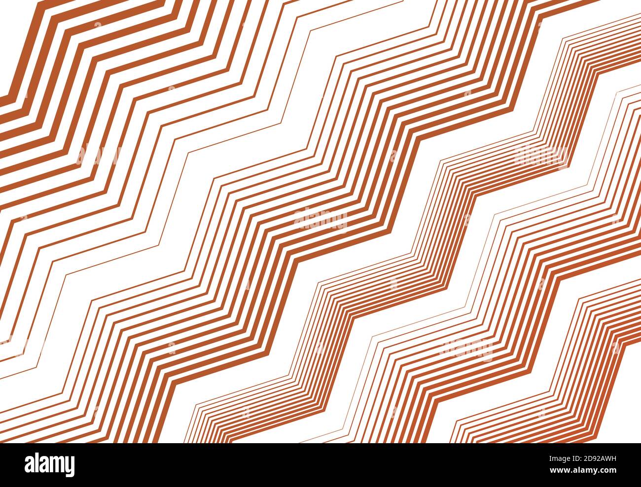 Elément de conception à motif zigzag, entrecroisé, ondulé, ondulé et ...