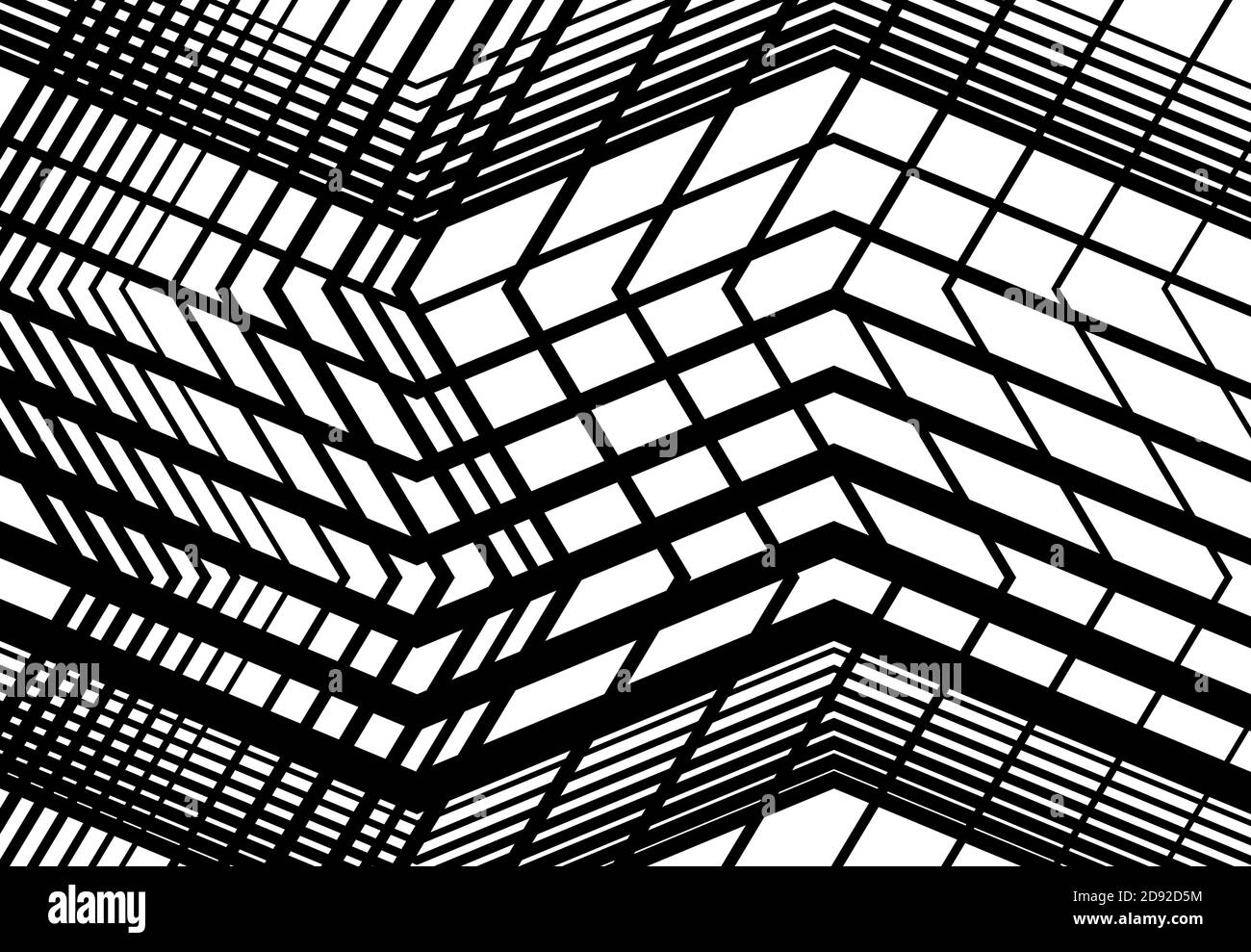 Zig-zag, entrecroisé, dentelé, grillage, treillis ou râper, grille de ...