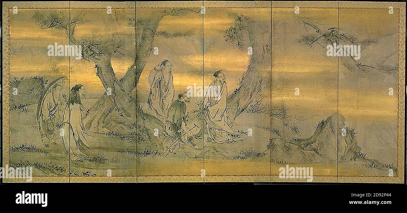 Kano eitoku Banque de photographies et d’images à haute résolution - Alamy