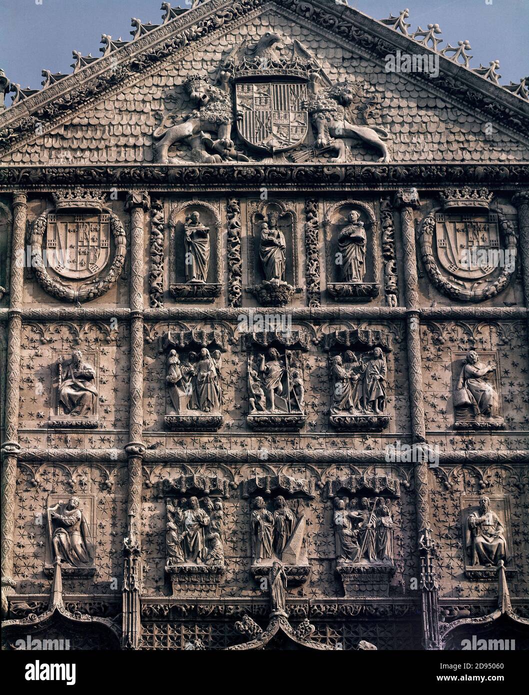 FACHADA RETABLO - 1490 - GUTICO TARDIO - ESCULTURAS DE FRANCISCO RINCON ...