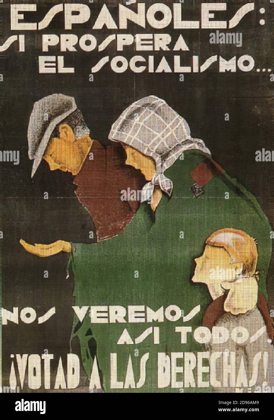 Affiche espagne politique élection Banque de photographies et d’images ...