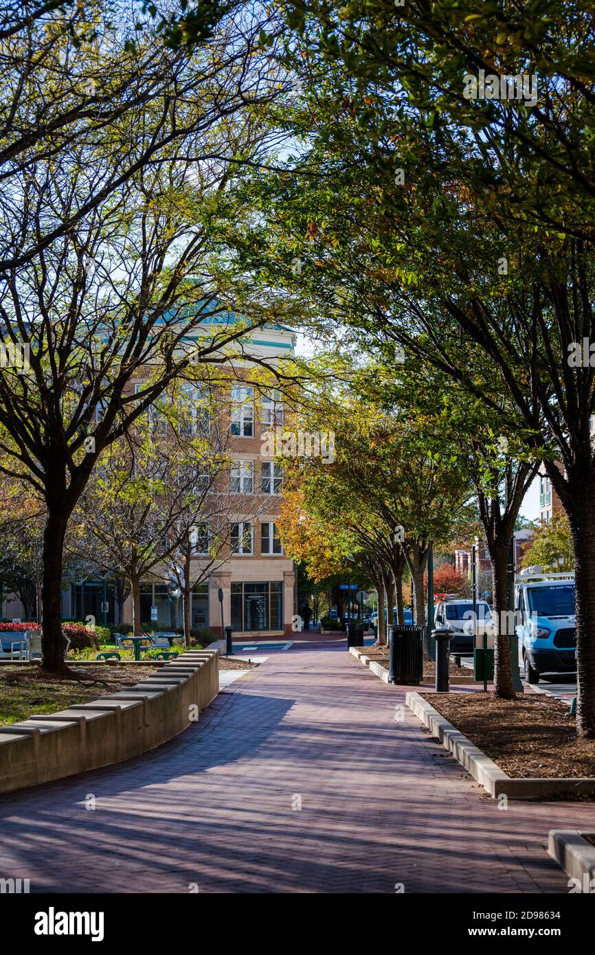 Parc du centre ville de reston Banque de photographies et d’images à ...