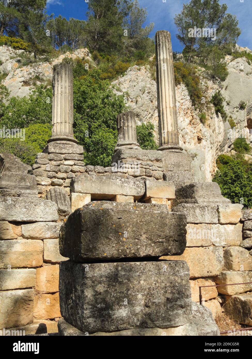 Glanum provence ruines romaines Banque de photographies et d’images à ...