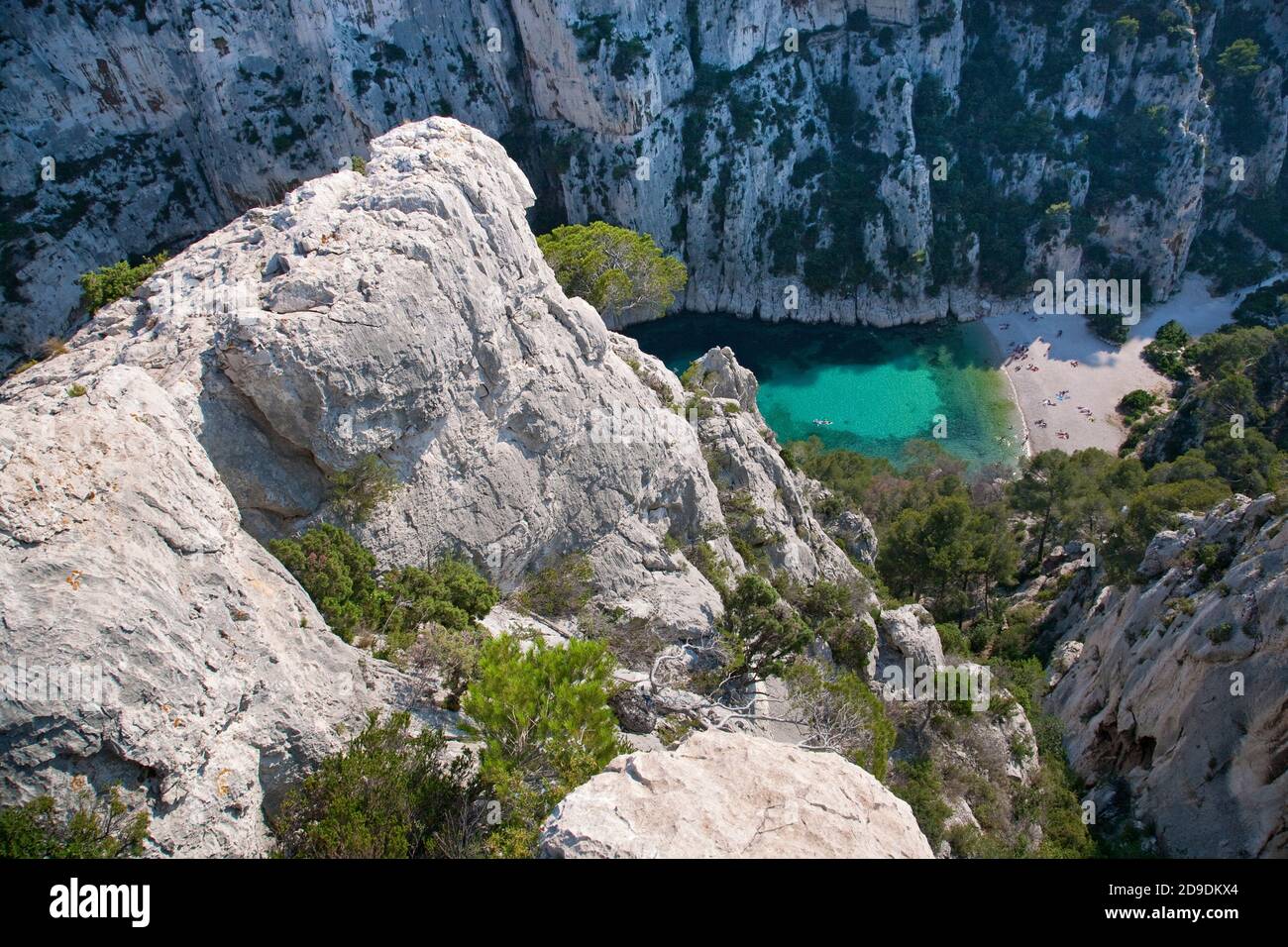 Géographie / Voyage, France, cassis, baie de Calanque en-Vau à cassis ...