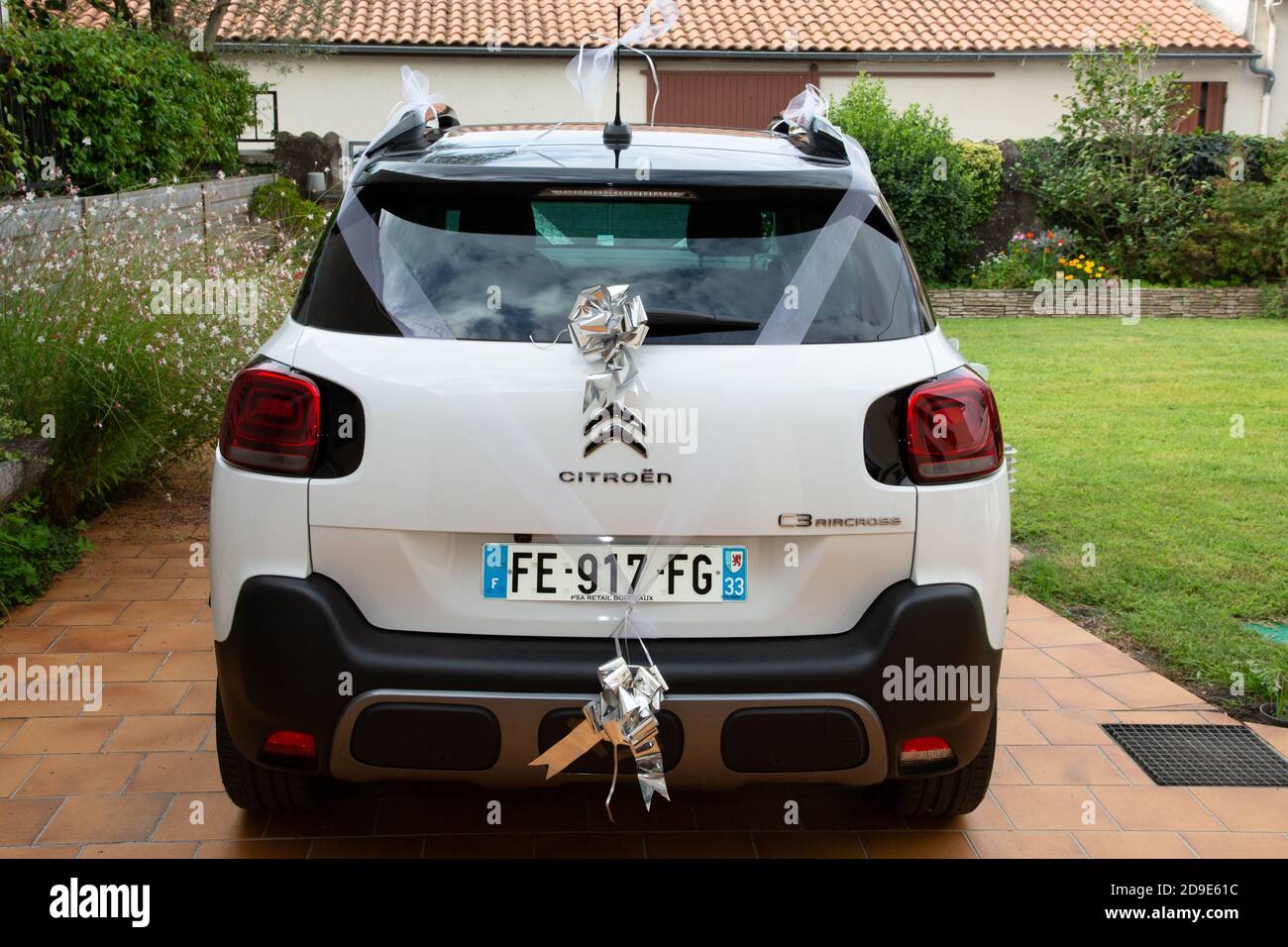 Bordeaux , Aquitaine / France - 11 01 2020 : Citroën C3 aircross ...