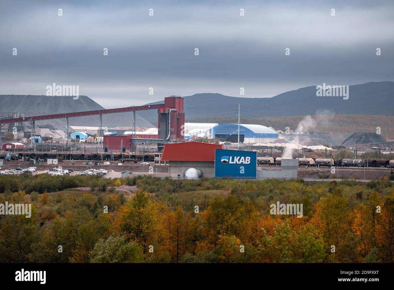Mine de kirunavaara Banque de photographies et d’images à haute ...