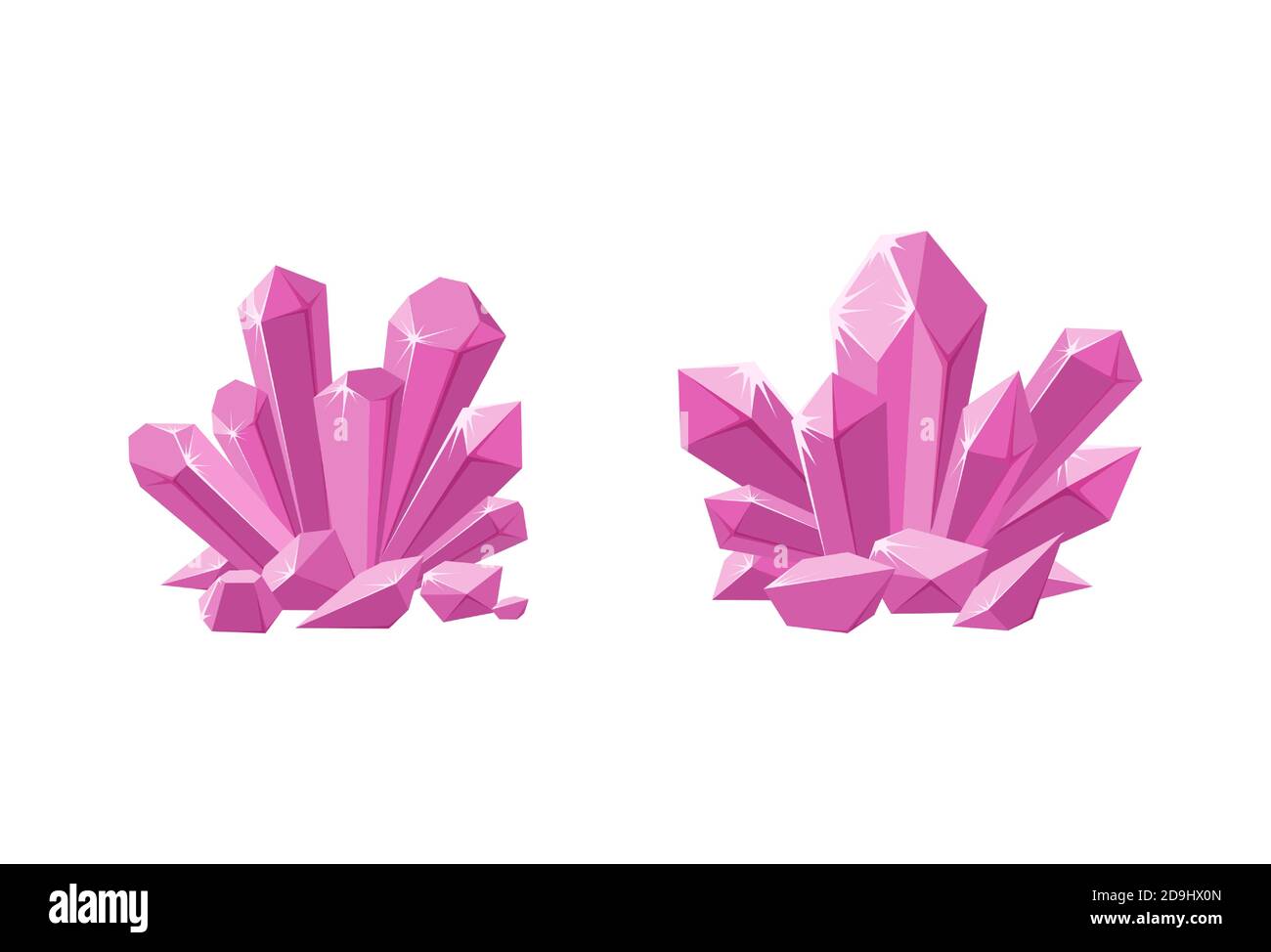 Cristal de roche brut Banque d'images vectorielles - Page 2 - Alamy