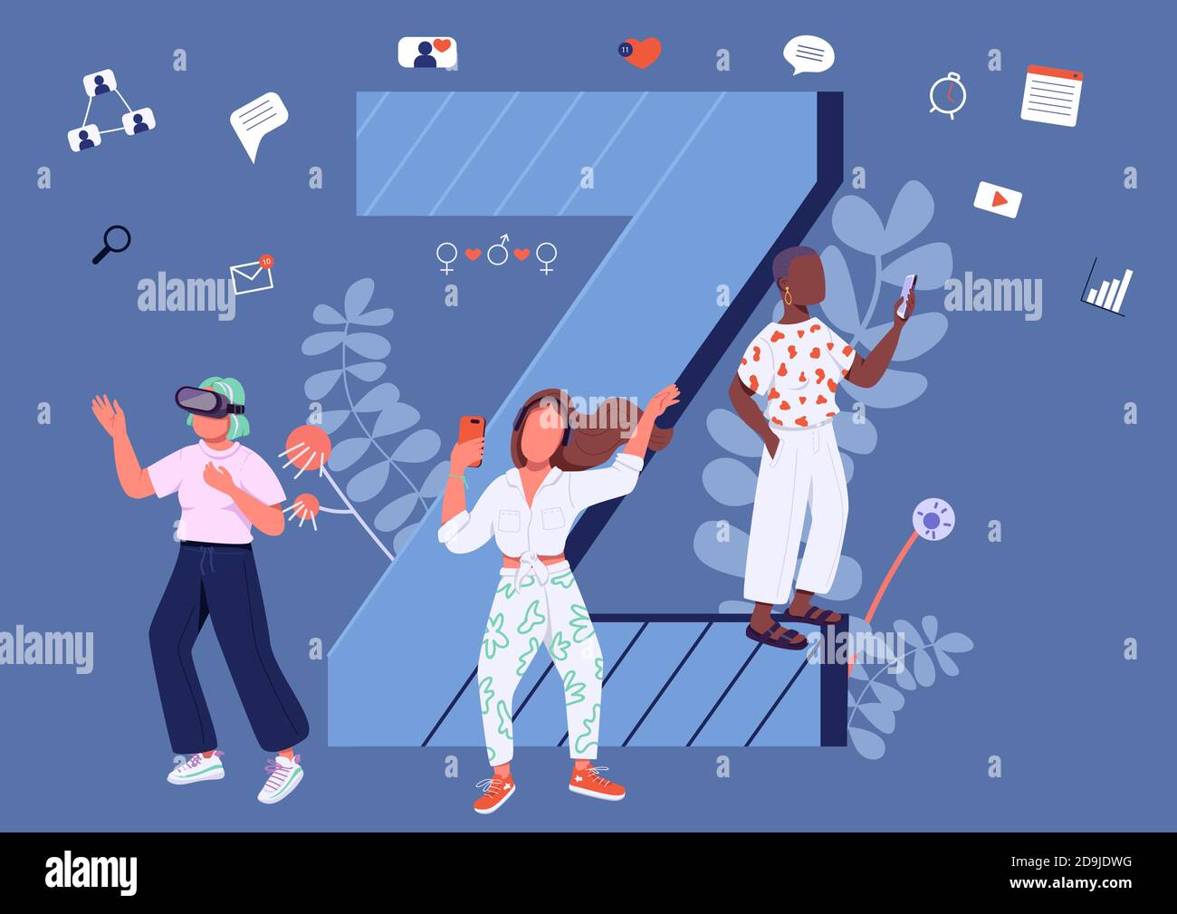 Generation identitaire Banque d'images vectorielles - Alamy