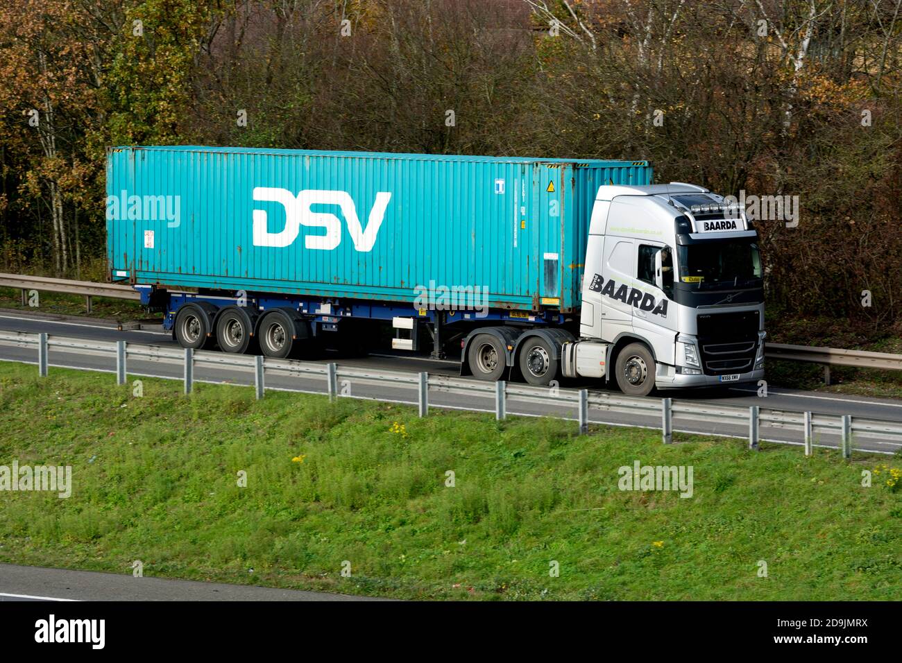 Container containers lorry uk Banque de photographies et d’images à ...