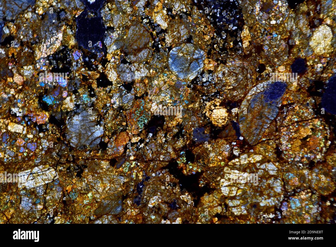 Pyroxène Microscope Banque d'image et photos - Alamy