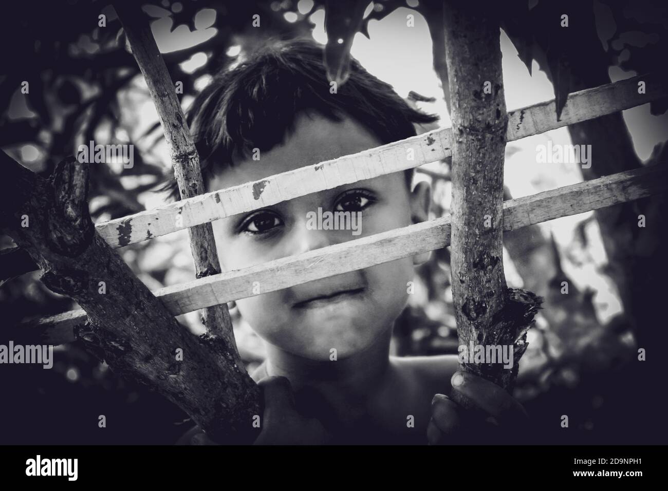 Photos quotidiennes de style de vie d'un enfant de la rue au Bangladesh ...