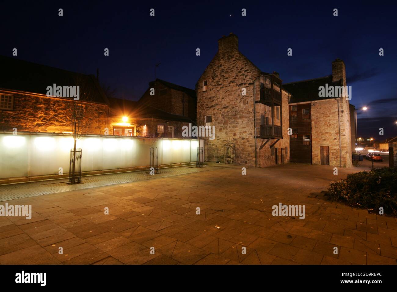 Ayr, Ayrshire, Écosse, Royaume-Uni. Loudoun Hall une maison de ville en ...